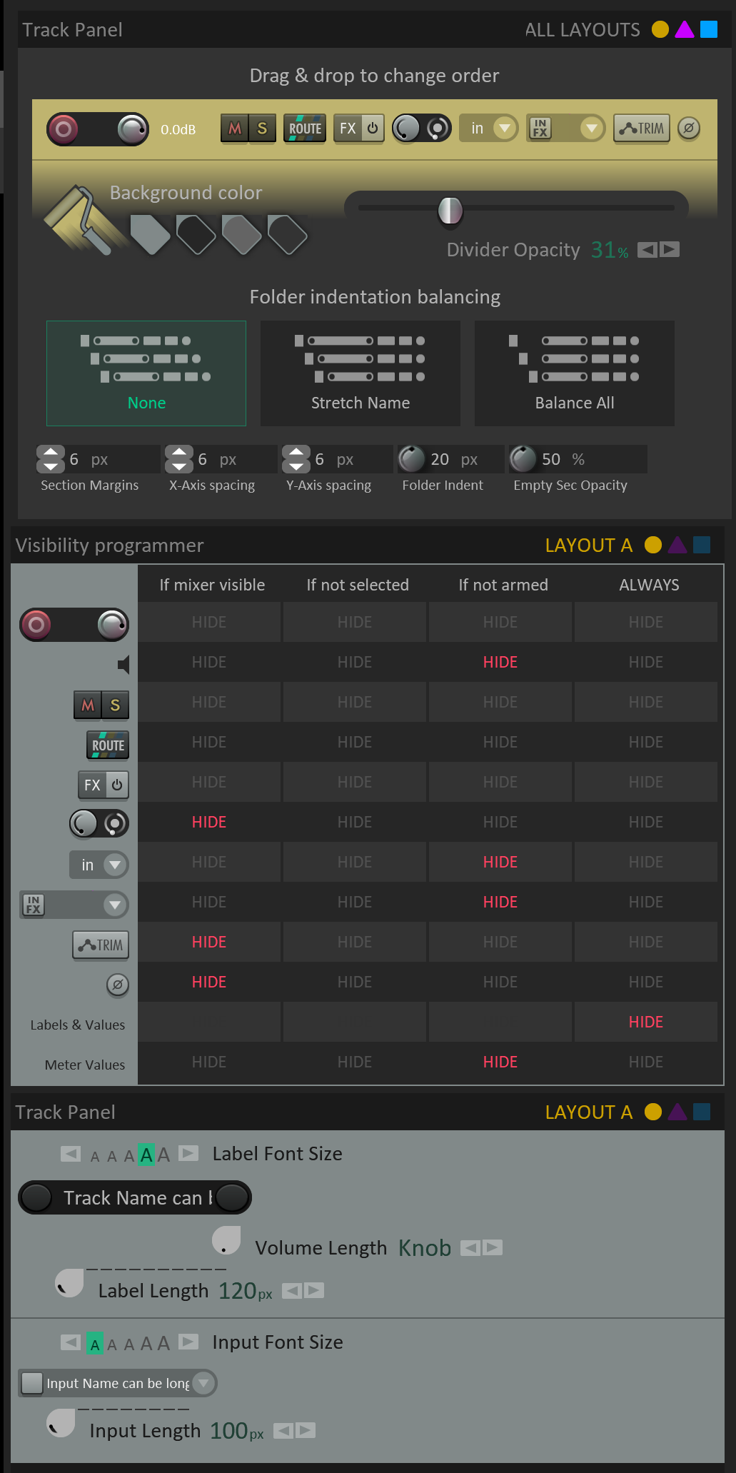 Default 7.0 Theme Adjuster v.231210a - Cockos Incorporated Forums